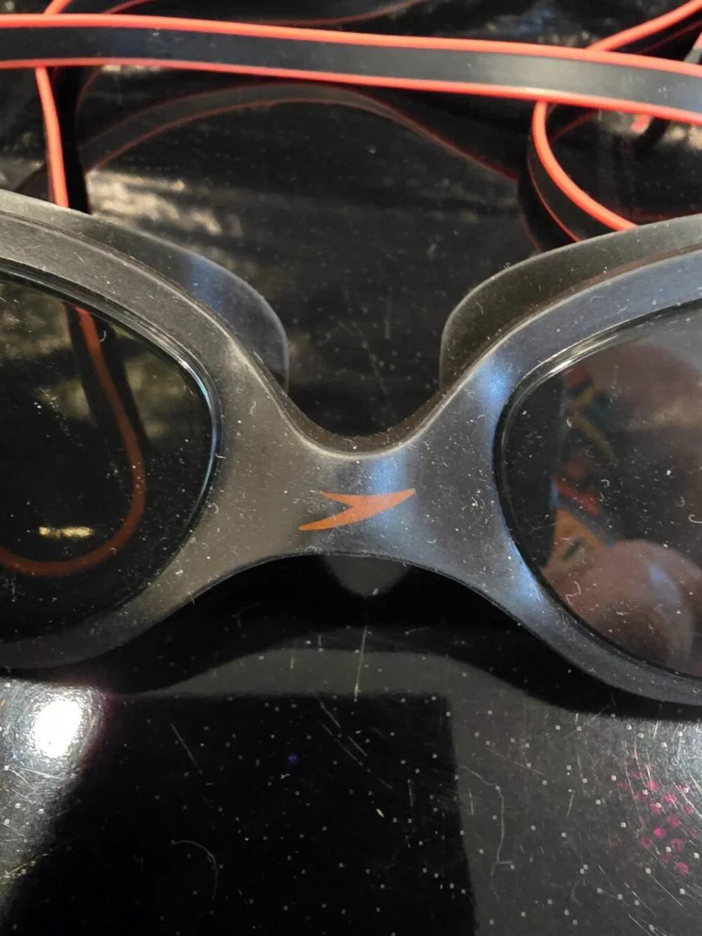 Speedo | Swim | Swim Goggles Speedo Pool Beach Black Orange Hydro ...